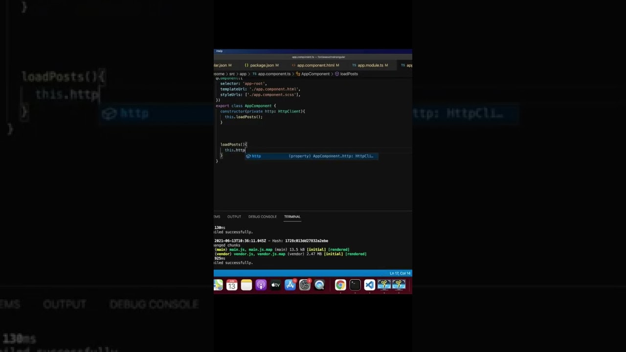 #shorts  How to use REST Api in Angular 11