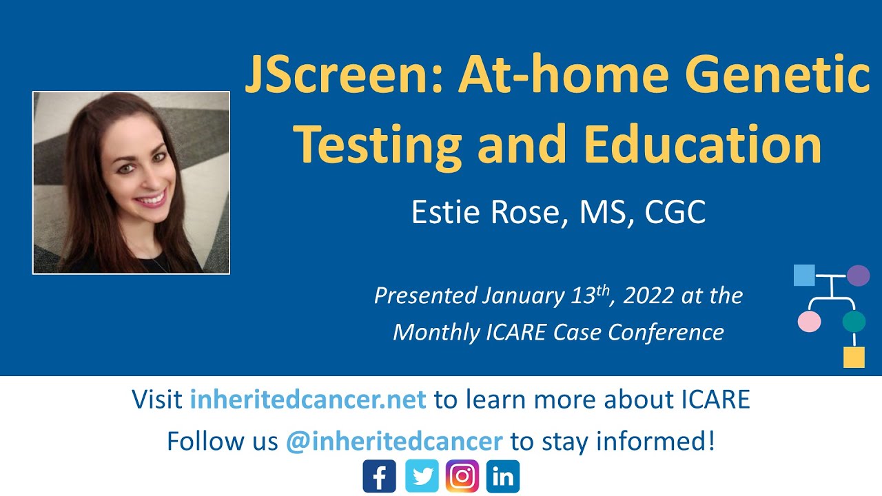 JScreen: At-home Genetic Testing and Education