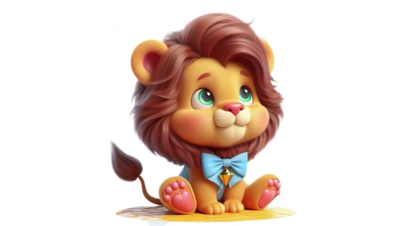 Tiger cartoon video | 4k video pictures | axcites catoon image 