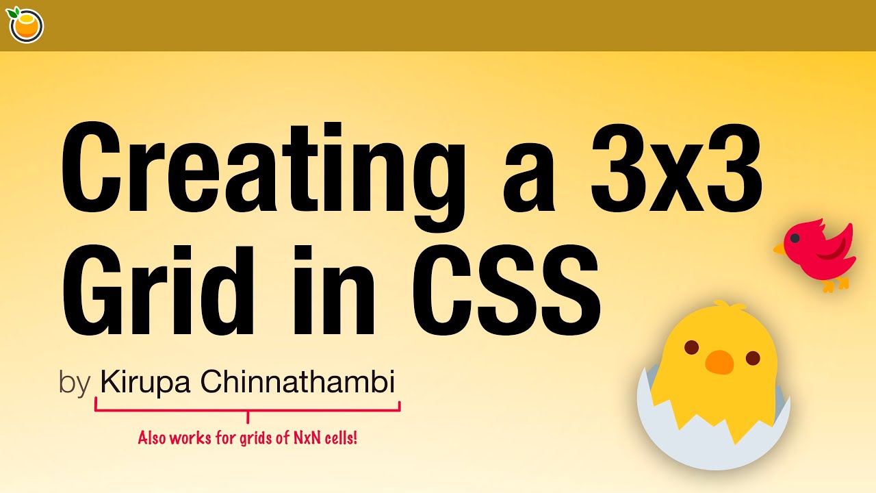Creating a 3x3 Grid in CSS