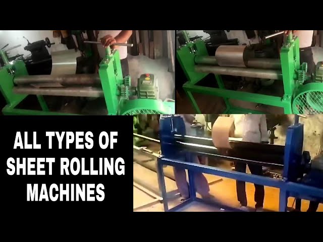 Sheet Rolling Machine Manufacturers - Sheet Rolling Machine ...