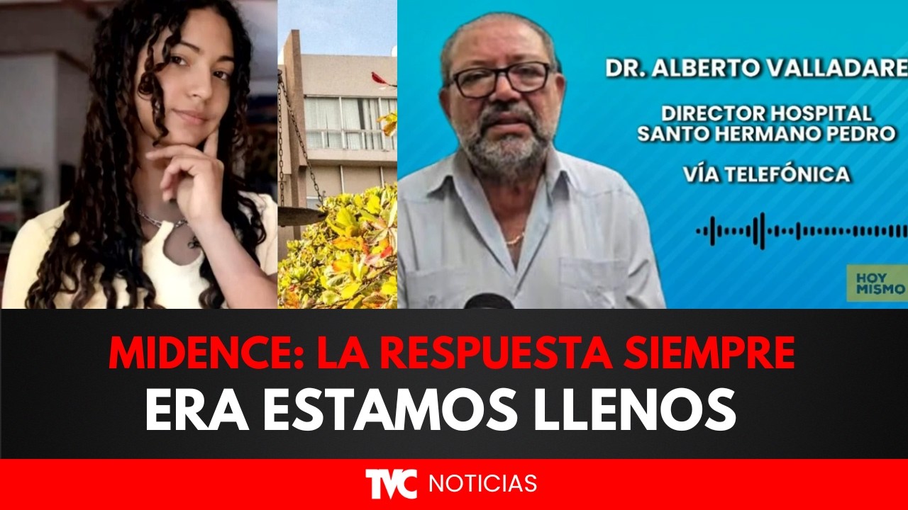 La respuesta siempre era estamos llenos, nunca hubo una esperanza: Midence