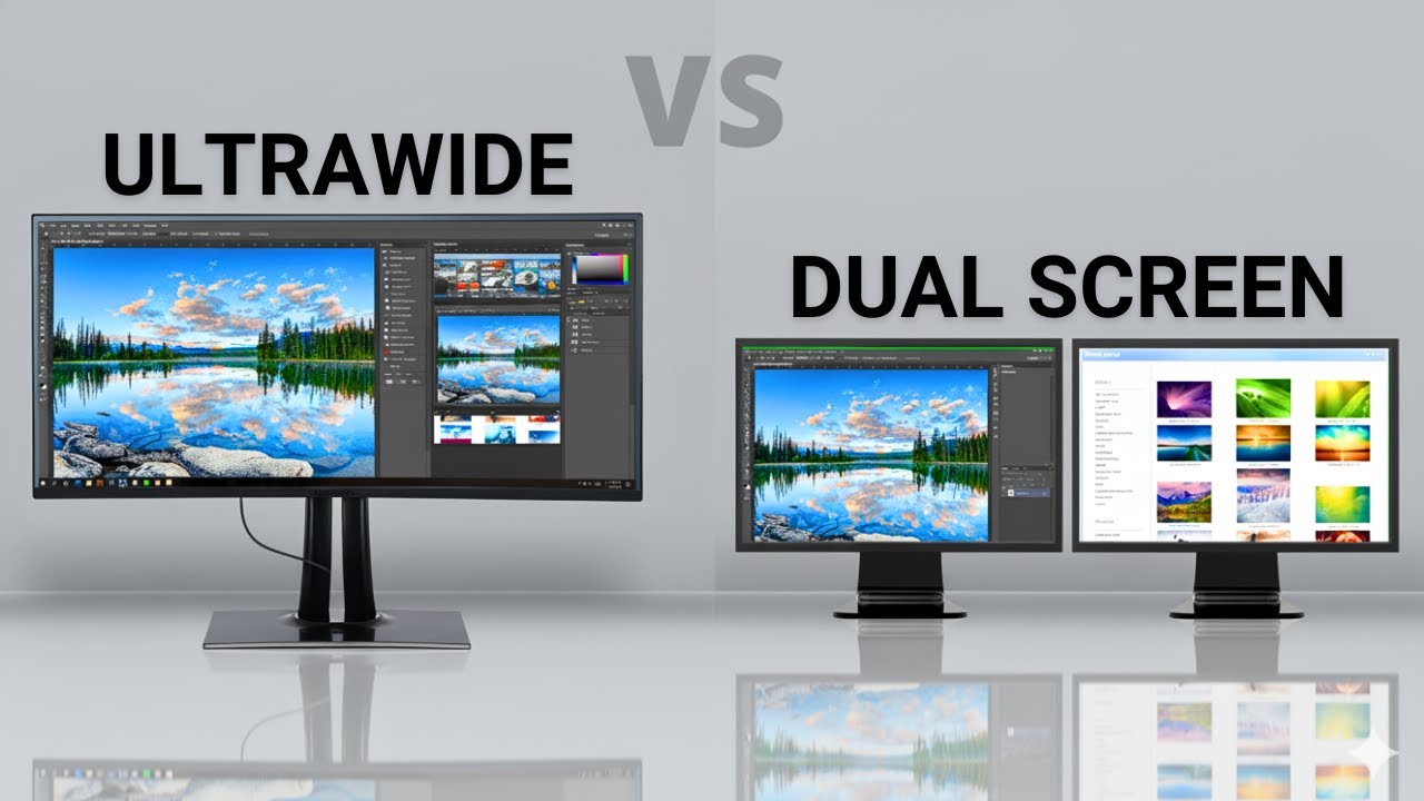 Ultrawide vs Dual Monitors | Which Setup is Better for You?