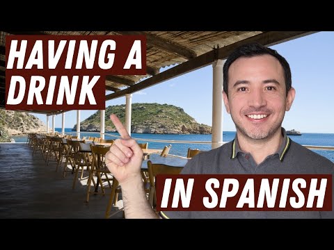 How to order a drink in Spain | Spanish travel vocabulary