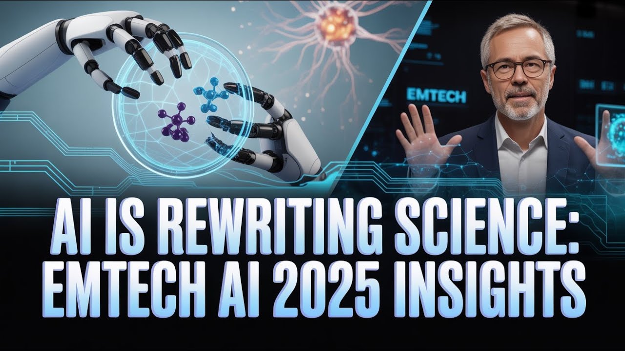AI Is Rewriting Science: EmTech AI 2025 Insights