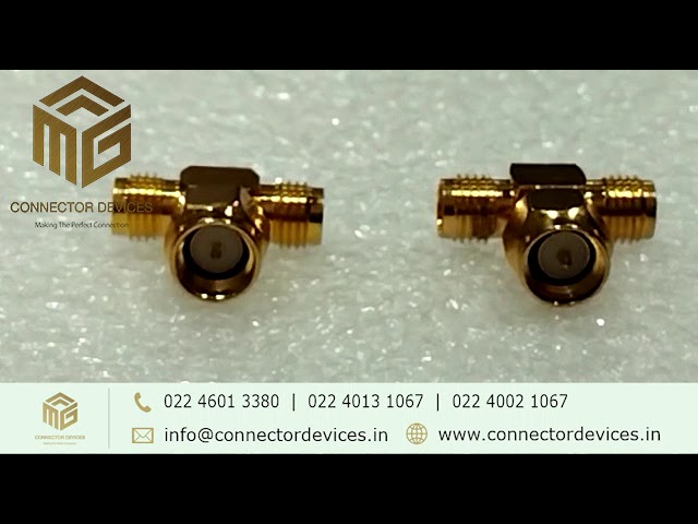 Rf Connector - SMA FEMALE 4 HOLE CONNECTOR Importer from Mumbai