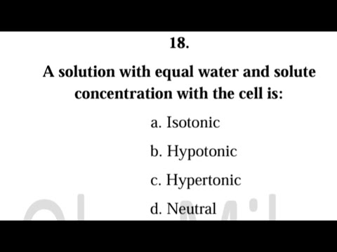 Top 30 MCQS on Diffusion, Osmosis, Passive Transport and Active Transport