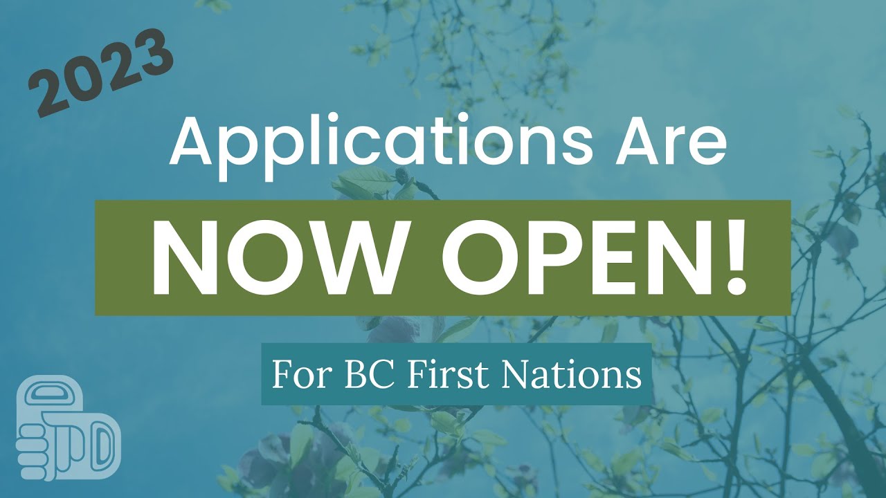 Time to Shine, BC First Nations: FUNDING APPLICATIONS OPEN at New Relationship Trust