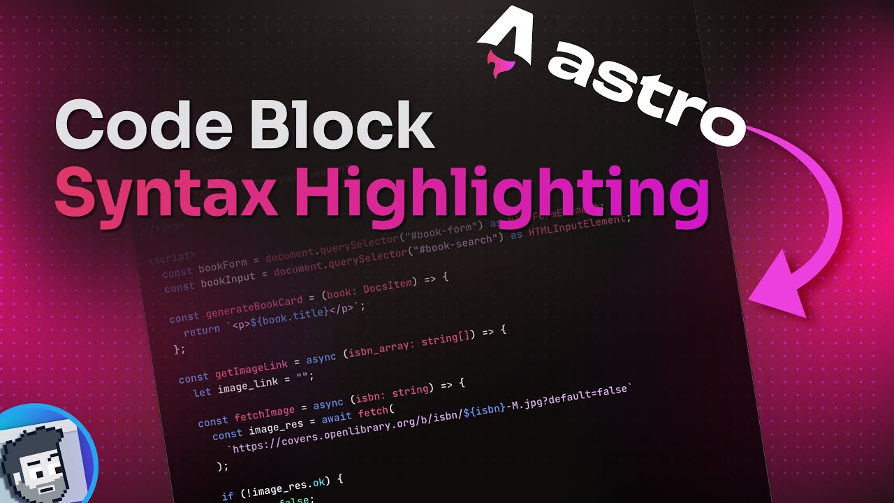 Code Block Syntax Highlighting in Astro