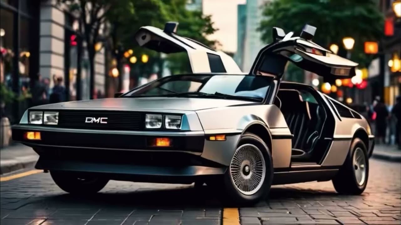 DELOREAN 1981 DMC | 10 Hours 4K Wallpaper Screensaver Computer Monitor Phone PC TV #147