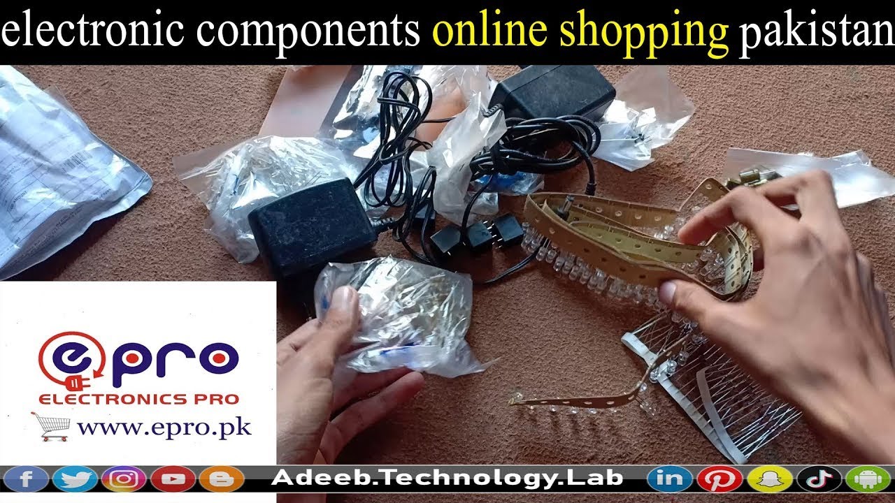 Electronic Components Online Shopping Pakistan | @AdeebTechLab