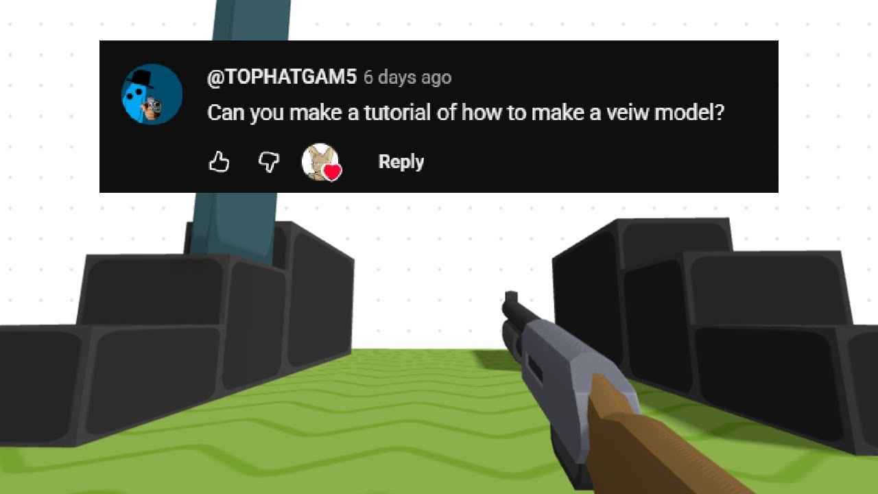 How to make fps viewmodel in gdevelop