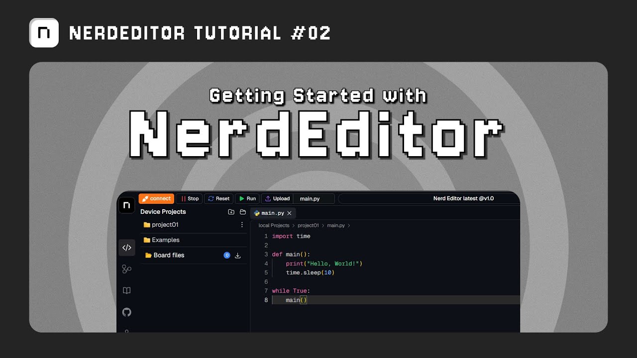 Getting started with NerdEditor | Code Editor Tutorial |  Qbitio technologies