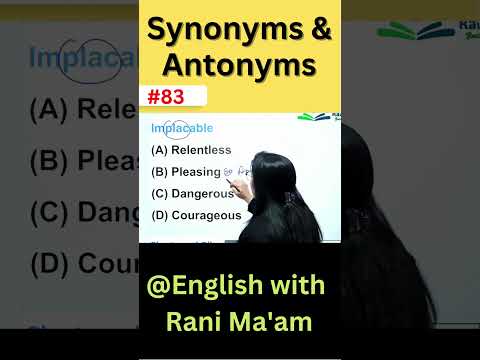 Implacable | Synonyms & Antonyms | Vocab | UC LIVE