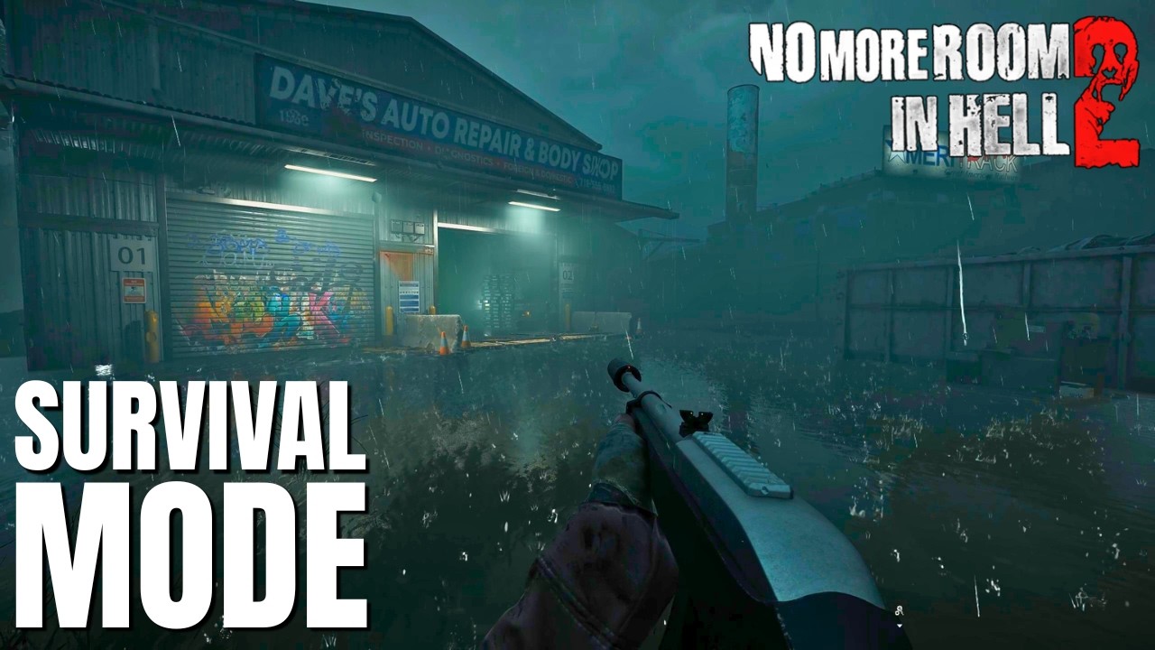 No More Room in Hell 2 - NEW Survival Mode Gameplay (No Commentary)