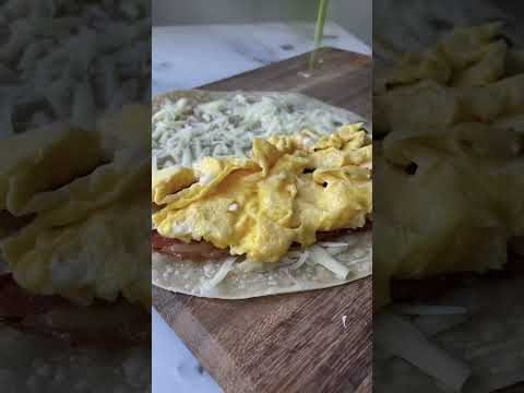BEC QUESADILLA - #shorts #bacon #eggsandwich #cheese #quesadillas #easyrecipe #quickrecipe