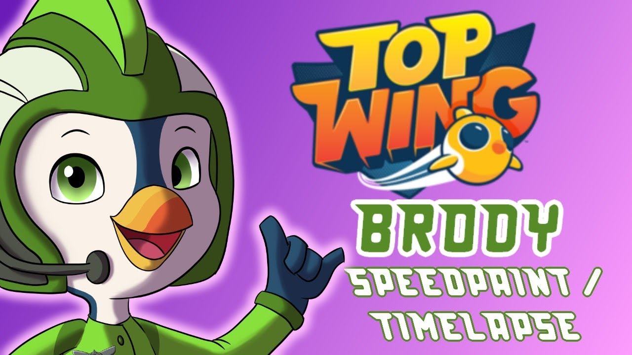 Top Wing - Brody (Speedpaint/ Timelapse)