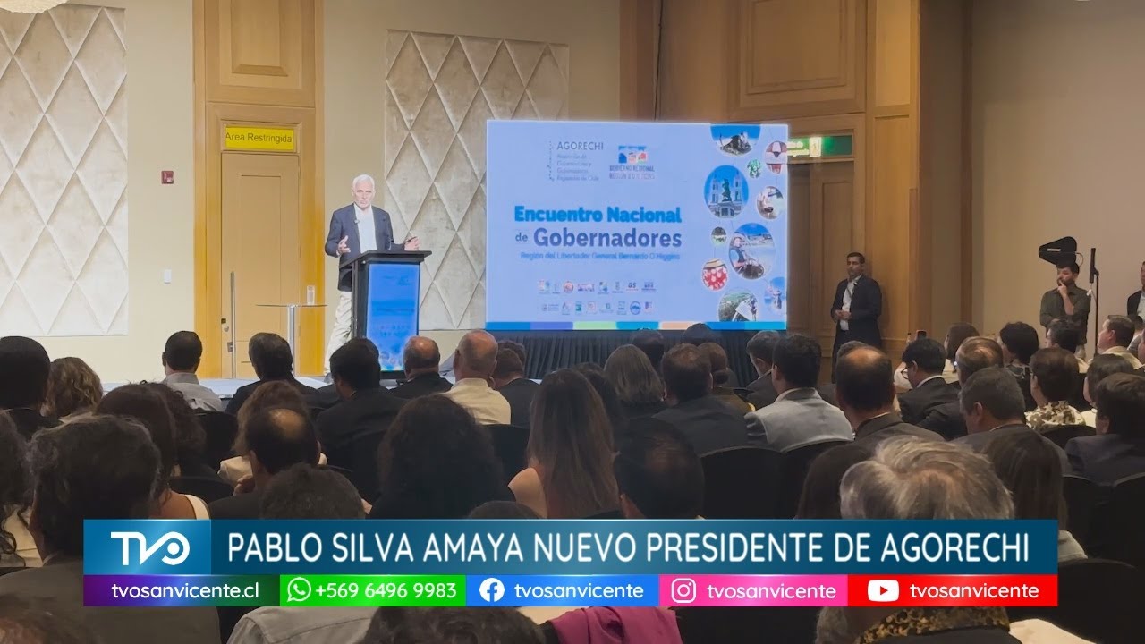 TVO: Gobernador Pablo Silva Amaya asume presidencia de Asociación de Gobernadores Regionales de ...