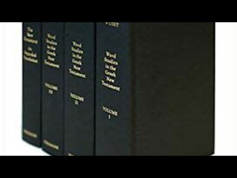 Wuest's Word Studies from the Greek New Testament, Vol.1: Mark (#1), 9ff.