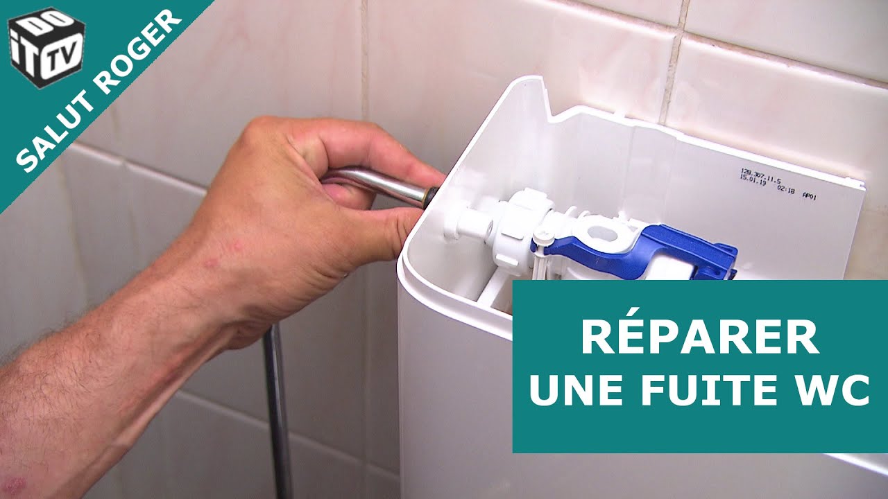 Réparer une fuite WC | Salut Roger