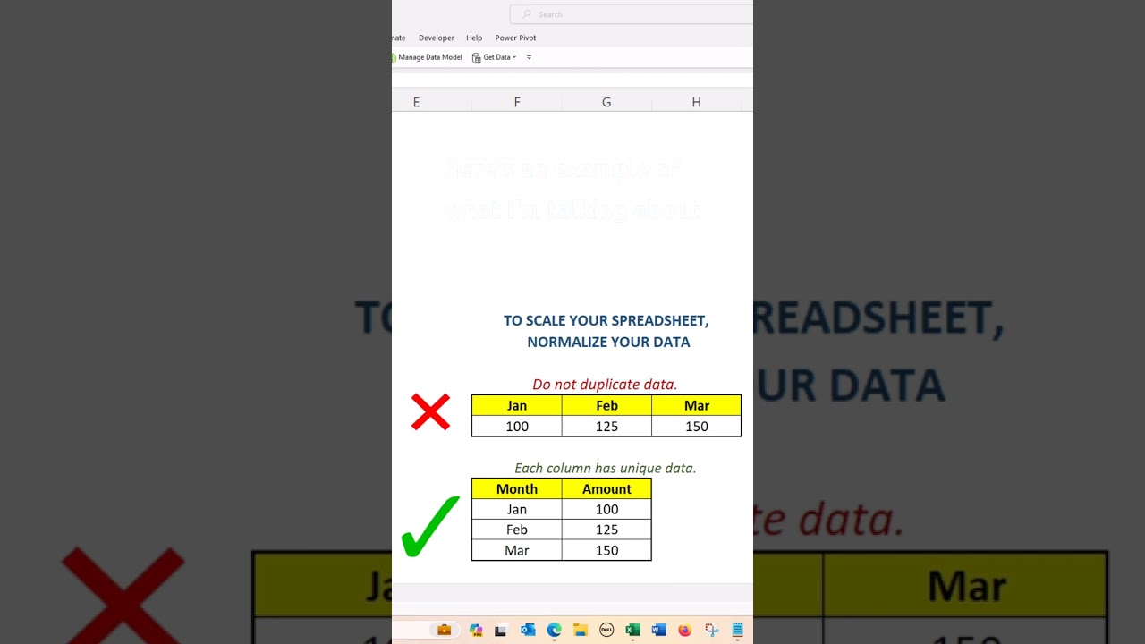 Normalize Your Data