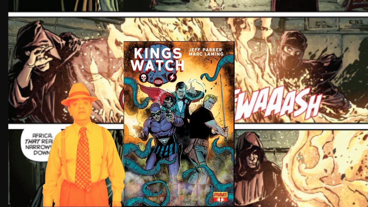 The Phantom, Mandrake, Lothar & Flash Gordon vs Ming the Merciless! Kings Watch #1 comic book review