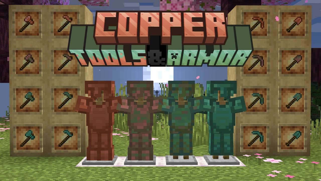 Copper Tools & Armor | Minecraft Datapack