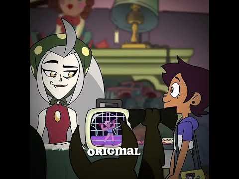 The same thing /the owl house _pilote vs original #shorts #luznoceda #theowlhouse #viral