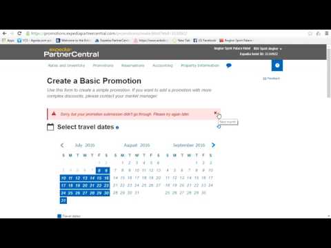 Expedia Promotion issue