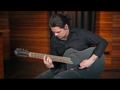 Ortega RTPSTD-SBK-L Solid Okoume Body Slim Neck Nylon | Reverb