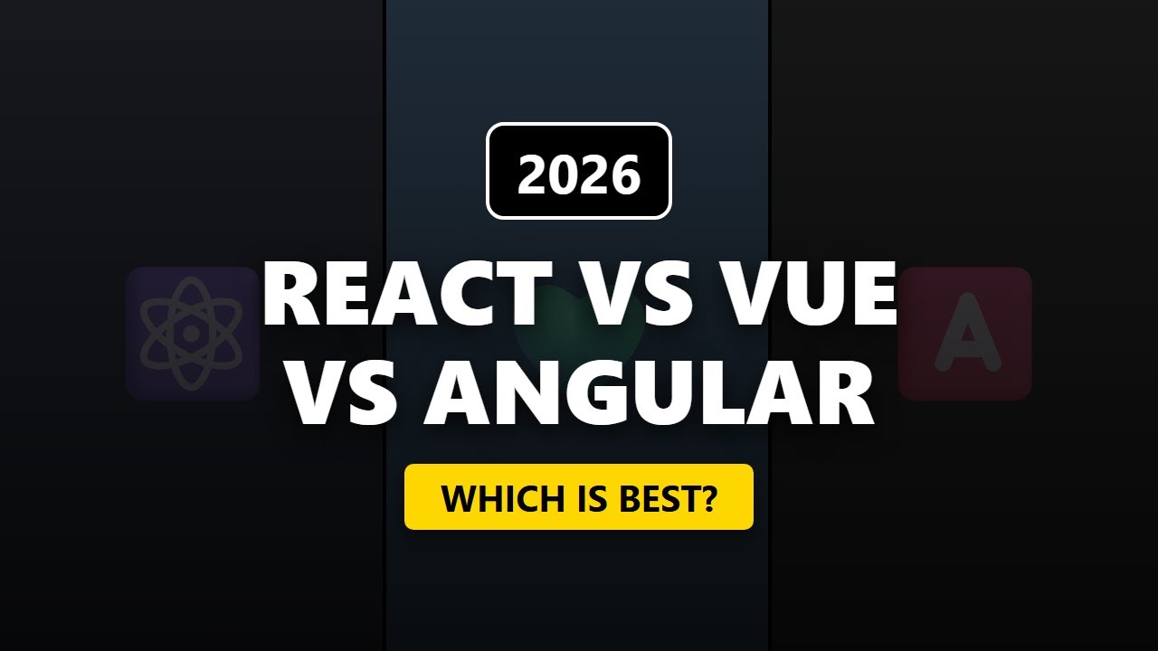 React vs Vue vs Angular: Which is Best in 2026? (Comparison)