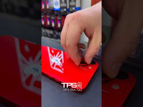 Red red red iPhone 14 plus! This case and guard combo is awesome! #phoneshop #bristol #iphone #tech