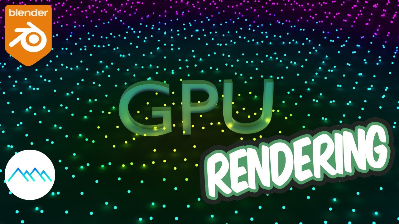 GPU Rendering in Blender