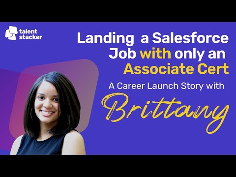 Landing a Salesforce Entry Level Job with an Associate Cert Only 🎉