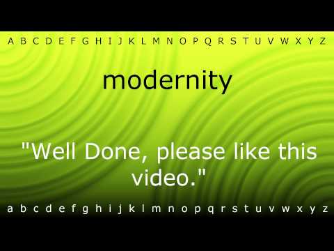 How to say 'modernity' with Zira.mp4
