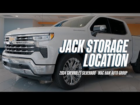 Jack Storage Location | 2024 Chevrolet Silverado