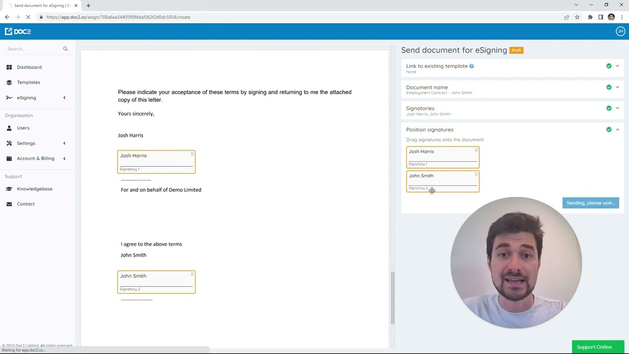 Just eSign *Feature spotlight*