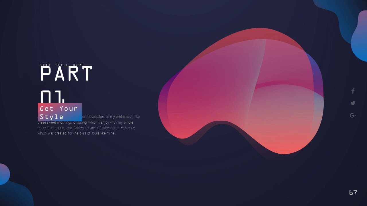 4 in 1 company business analysis PowerPoint