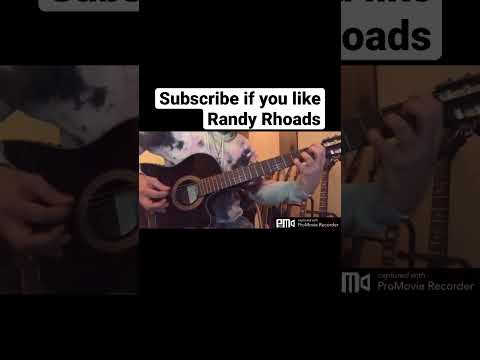 Ozzy Osbourne - Diary of a Madman - (Acoustic guitar ) Intro #randyrhoads #ibanez #ozzyosbourne