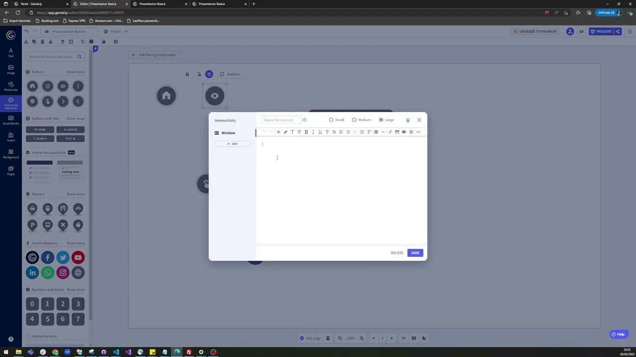 Elementos Interactivos en Genially - Part. 3