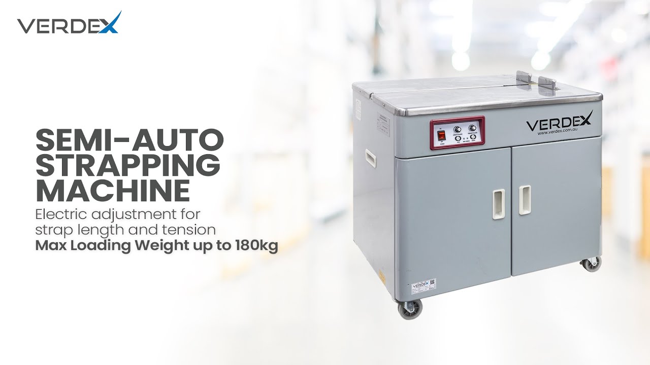 Semi Auto Strapping Machine by Verdex