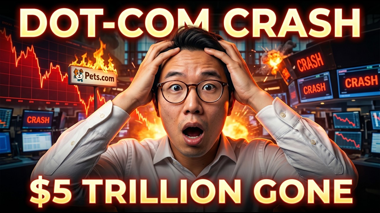 Dot-Com Bubble Burst (2000): When Internet Dreams Turned into $5 Trillion Nightmare
