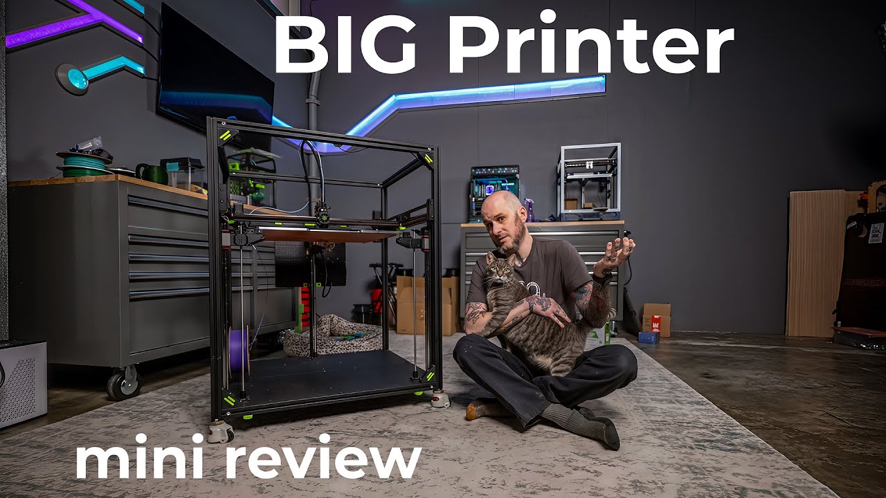 mini Review of a GIANT 3D Printer - RatRig V-Core 4