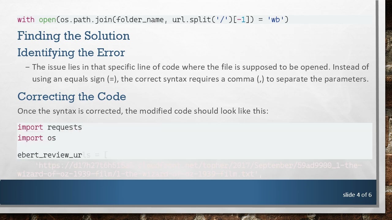 Fixing Invalid Syntax Errors in Python: A Simple Solution to Your Code Problems