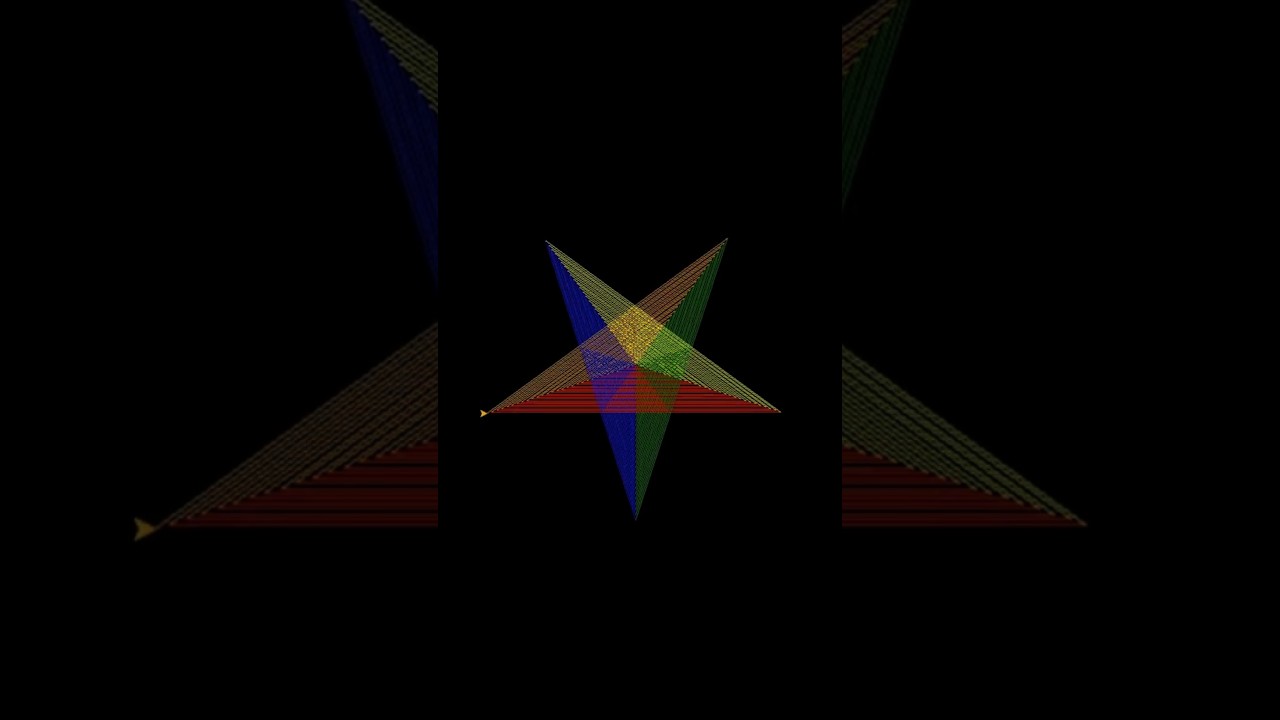 circular star waves python turtle art 🐢💯👌 #shortsfeed #shortvideo #youtubeshorts #youtube #ytshorts