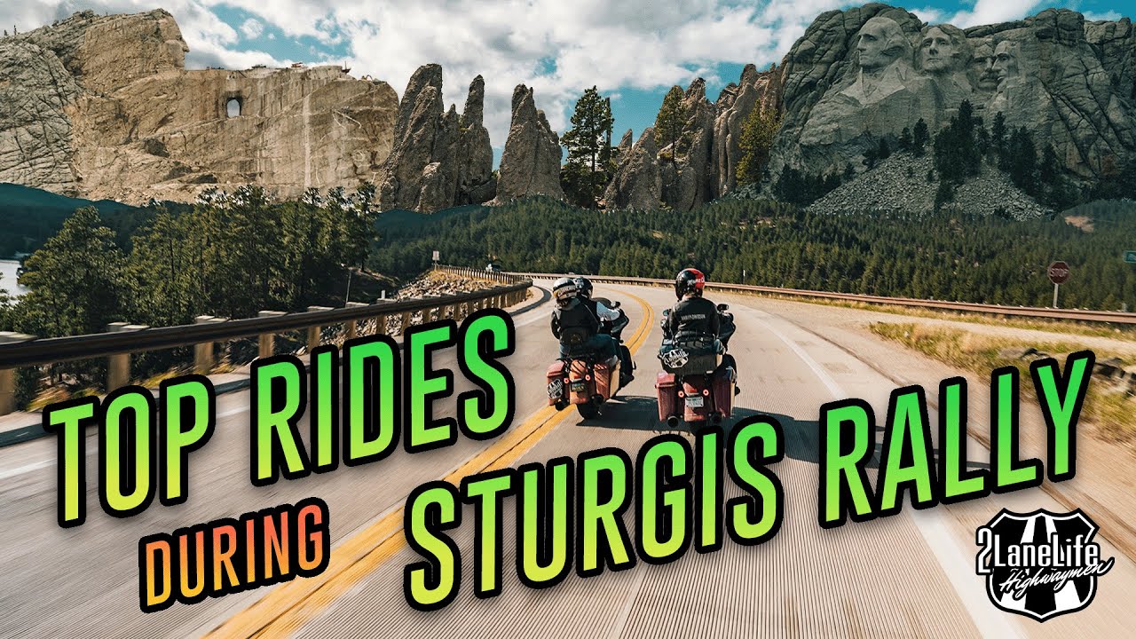 5 Must See  Motorcycle Rides During the 2022 Sturgis Rally | Mt Rushmore, Needles Highway..