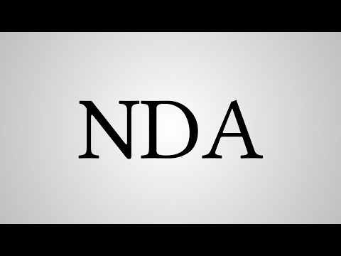 What Does "NDA" Stand For?