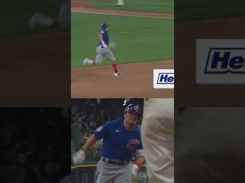 Turning on the JETS for the inside the park homer for Seiya Suzuki!!