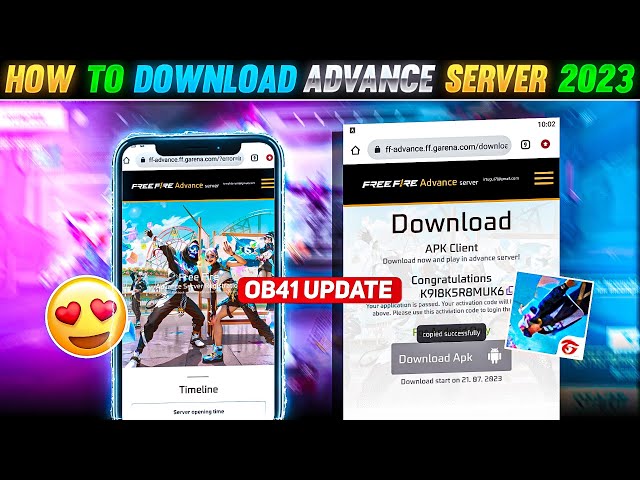 Free Fire Max में OB41 एडवांस सर्वर : एक्टिवेशन कोड की लिस्ट, इस्तेमाल ...