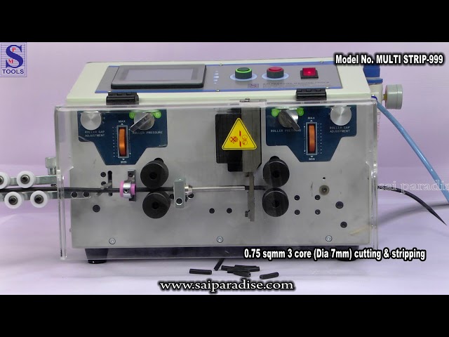 Cutting And Stripping Machine - Smart Strip 999 Cutting And Stripping ...